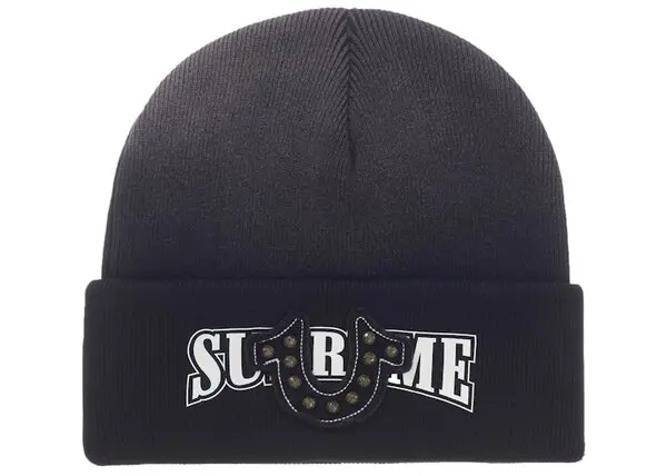 Supreme True Religion Beanie - Black