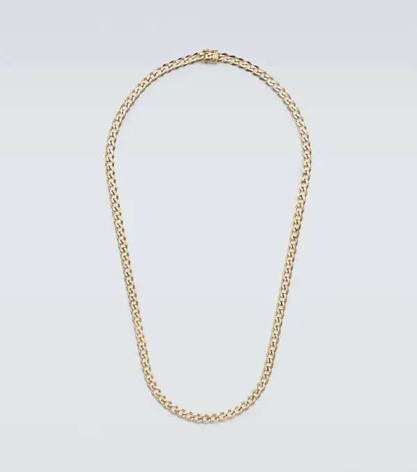 SYDNEY EVAN 14kt Yellow Curb Chain Necklace - Gold