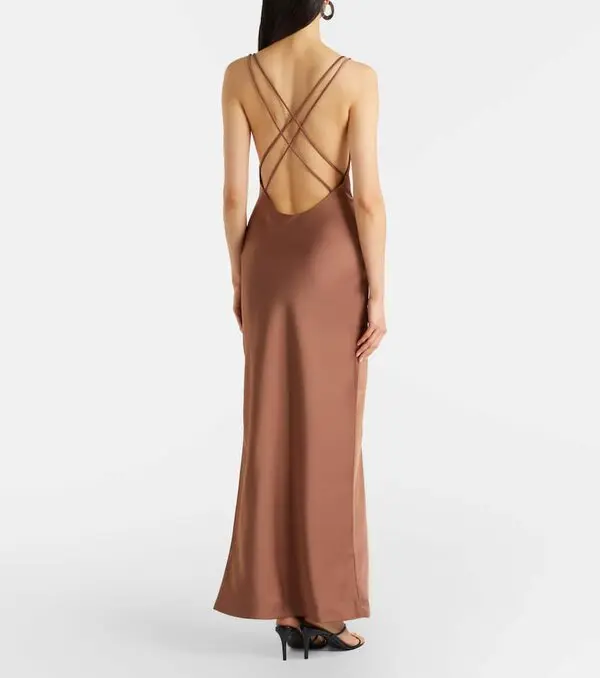 Remain Birger Christensen Satin Gown