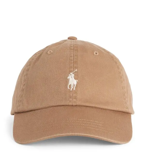 Polo Ralph Lauren Cotton Baseball Cap - Brown