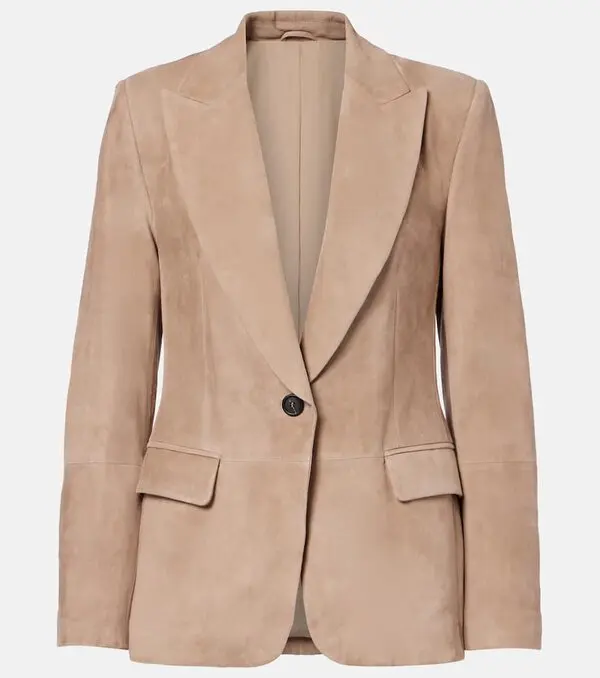 Brunello Cucinelli Suede Blazer