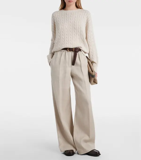 Brunello Cucinelli Sequined Cotton-blend Sweater