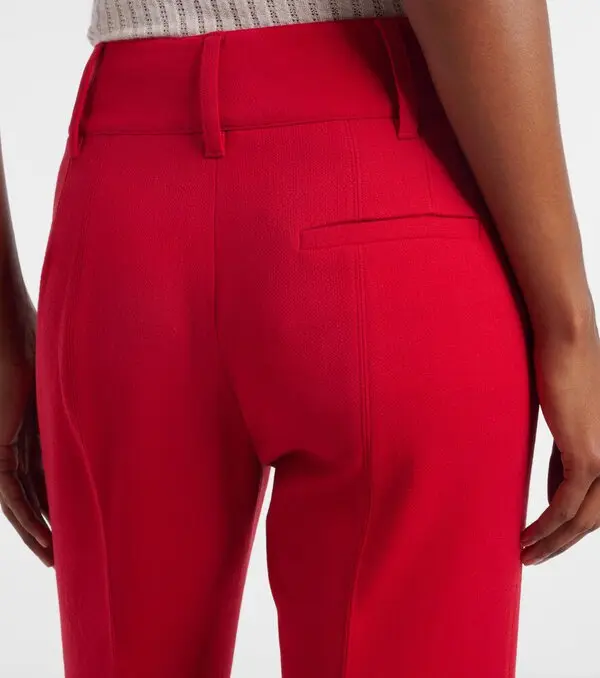 Gabriela Hearst Rhein Wool Flare Pants