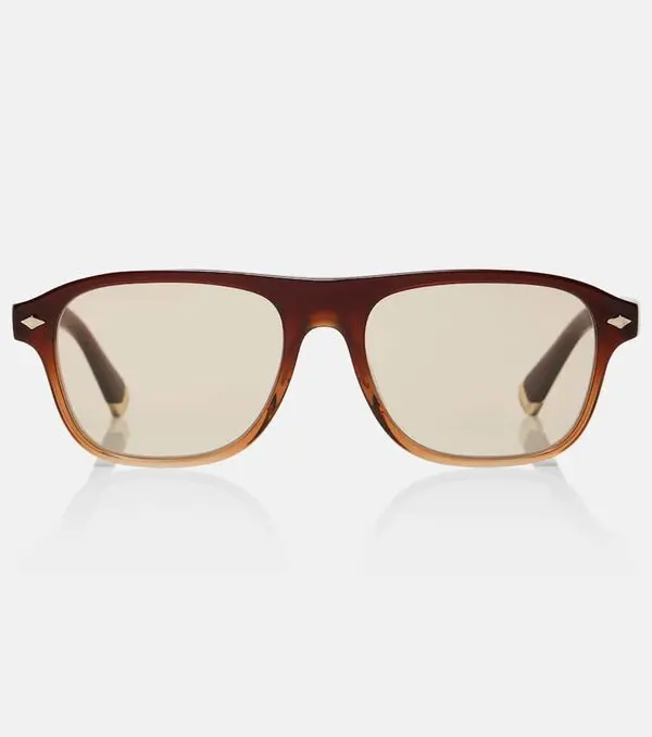 Brunello Cucinelli Square Sunglasses - Brown