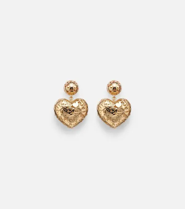 SYDNEY EVAN Icon Wallpaper 14kt Drop Earrings - Gold