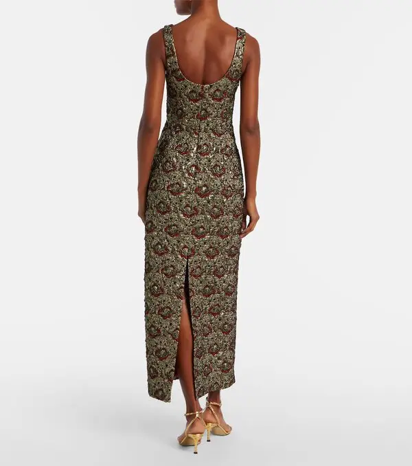 Simkhai Ravenna Jacquard Midi Dress - Multicoloured