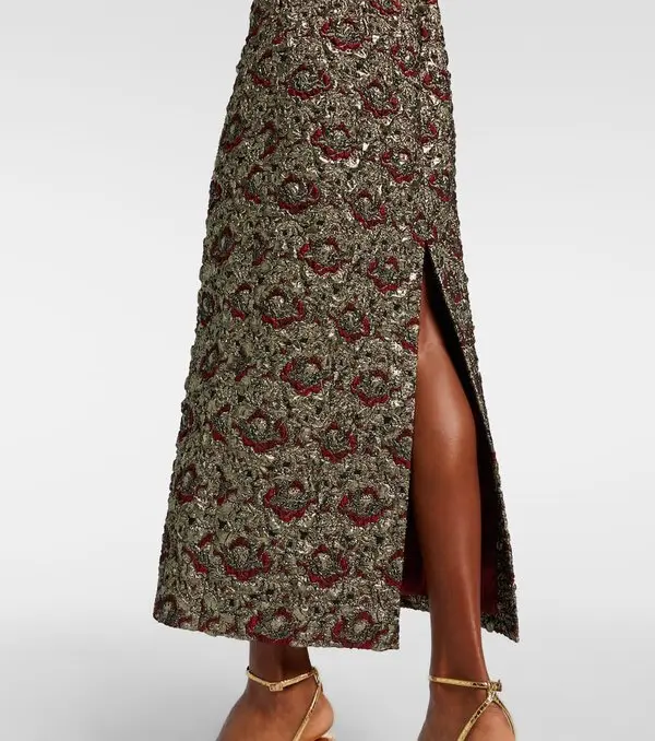 Simkhai Ravenna Jacquard Midi Dress - Multicoloured