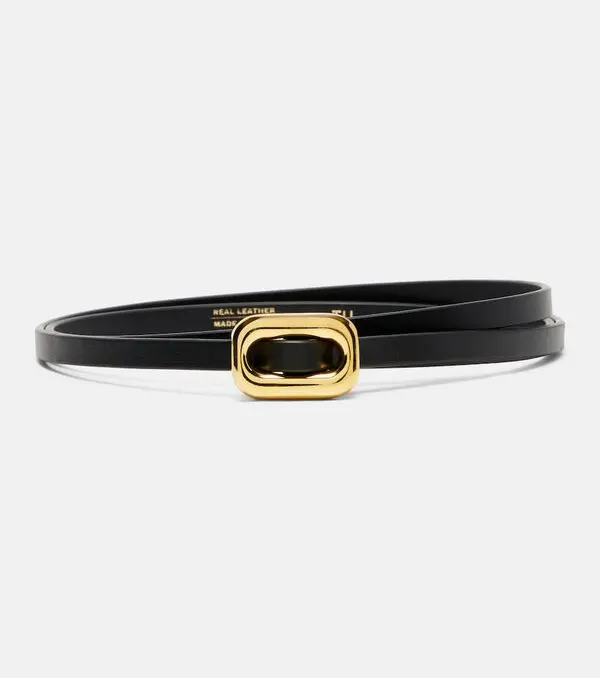DEHANCHE Déhanche Venura Leather Belt - Black
