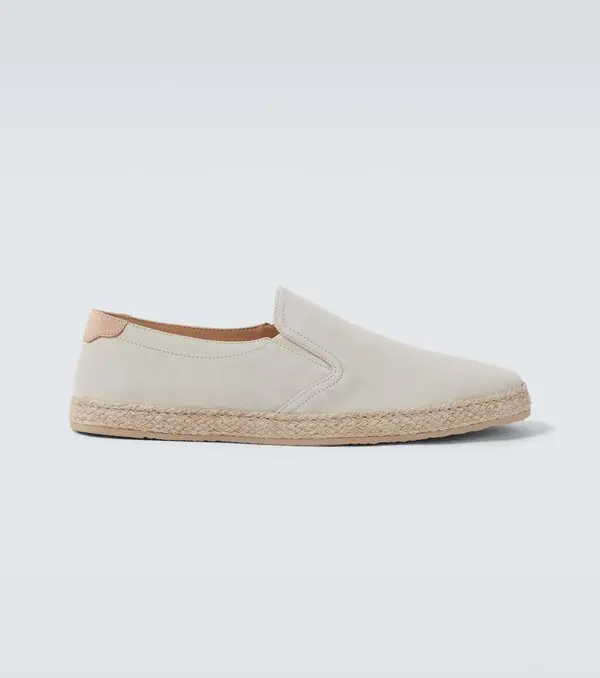 Brunello Cucinelli Suede Espadrilles