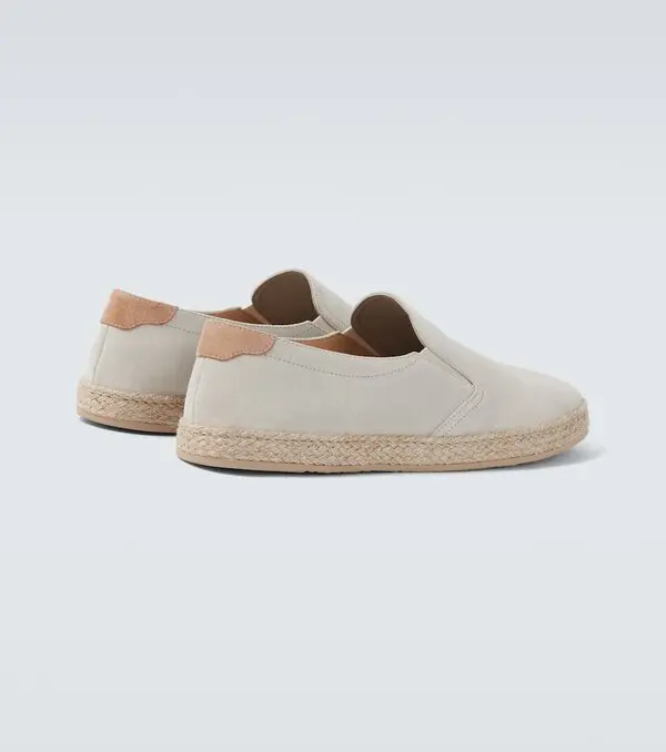 Brunello Cucinelli Suede Espadrilles