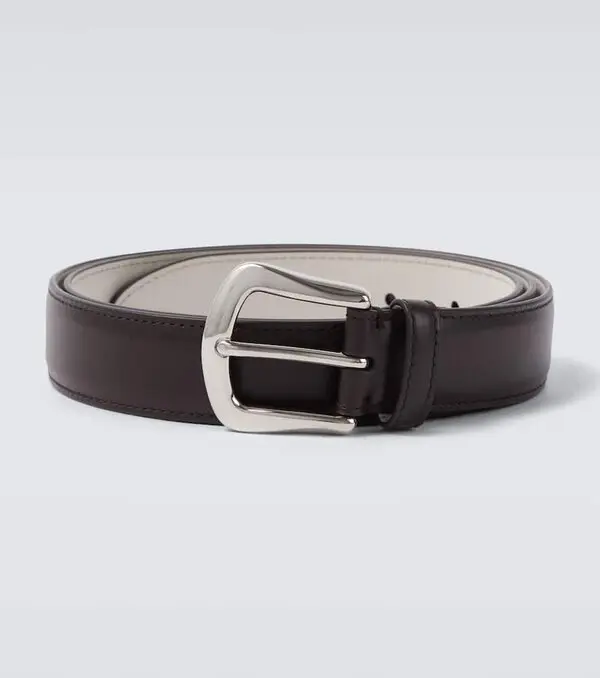 Brunello Cucinelli Leather Belt - Brown