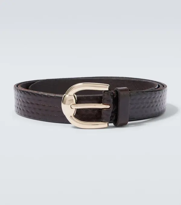 Brunello Cucinelli Leather Belt - Brown
