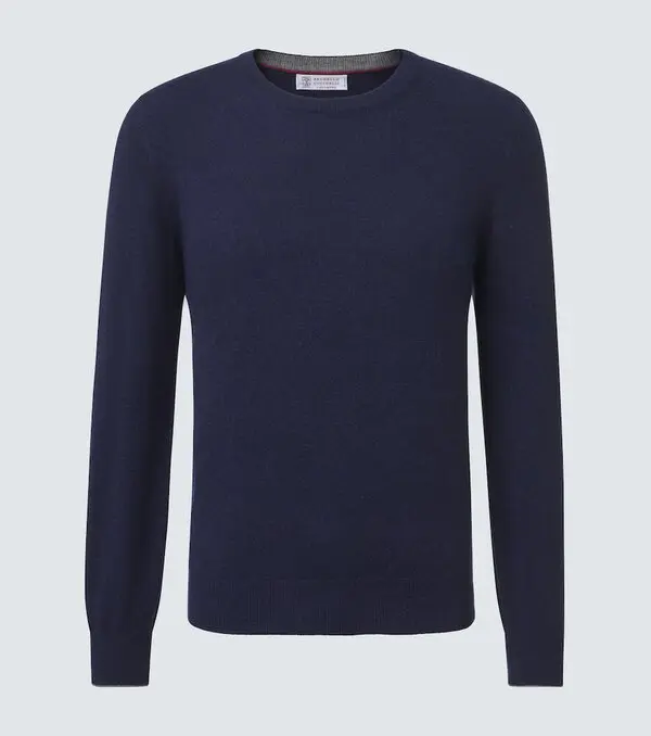 Brunello Cucinelli Cashmere Sweater - Blue