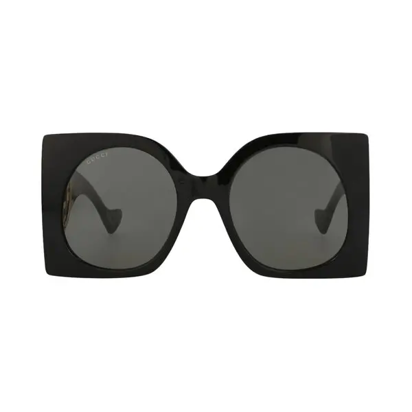 Gucci Square-frame Recycled Acetate Sunglasses - Black