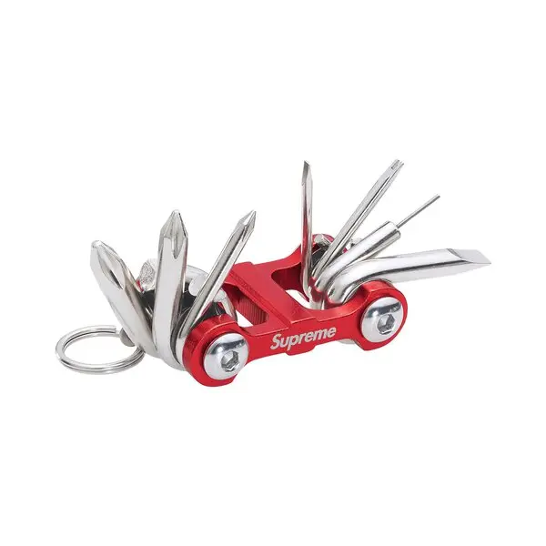 Supreme X Chibi Rib Screwdriver Keychain - Red