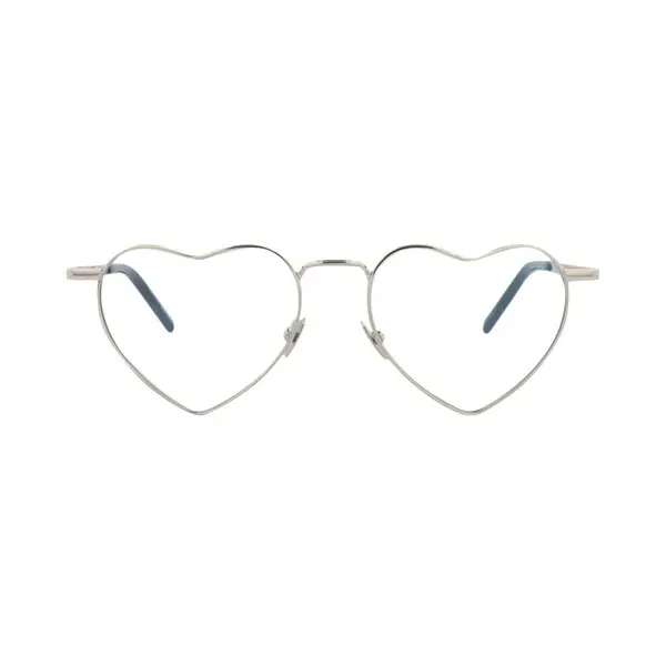 Saint Laurent Cat Eye-frame Metal Sunglasses - Silver