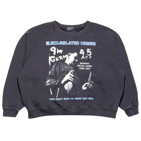 Enfants Riches Déprimés Sex Related Crimes Raglan Sweatshirt - Black