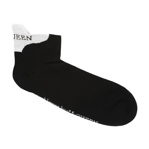 Alexander McQueen Signature Knit Socks - Black