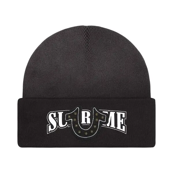 Supreme X True Religion Beanie - Black