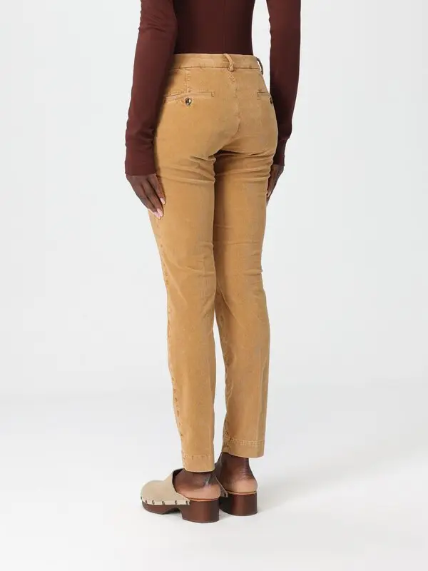 MASON'S Tailored Corduroy Trousers - Beige