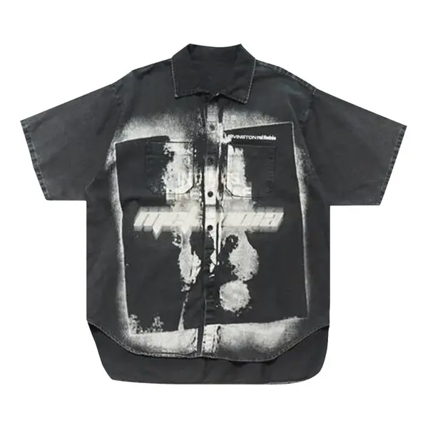 RIVINGTON ROI REBIS In Times Like These Working Shirt - Black