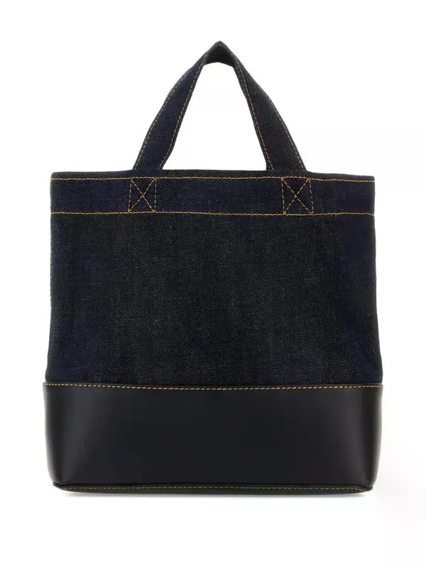 A.p.c. Mini Axel Denim Tote Bag - Blue