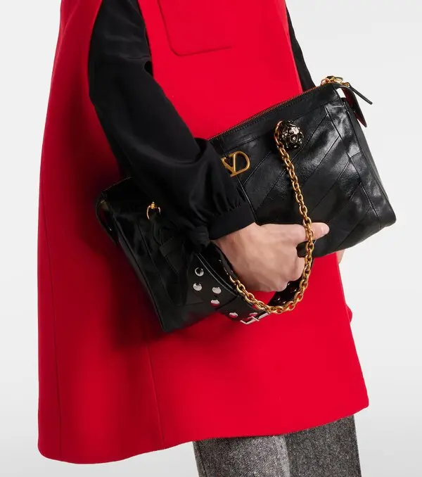 Valentino Garavani Vlogo Wool Cape