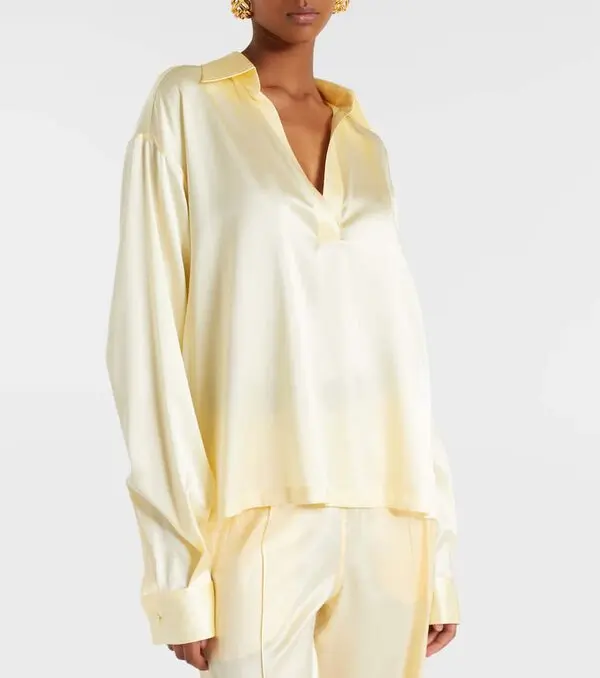 TOM FORD Silk-blend Top