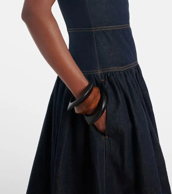 Zimmermann Denim Midi Dress