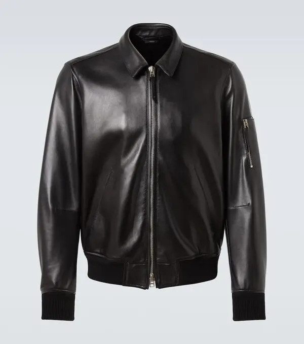 TOM FORD Leather Blouson Jacket