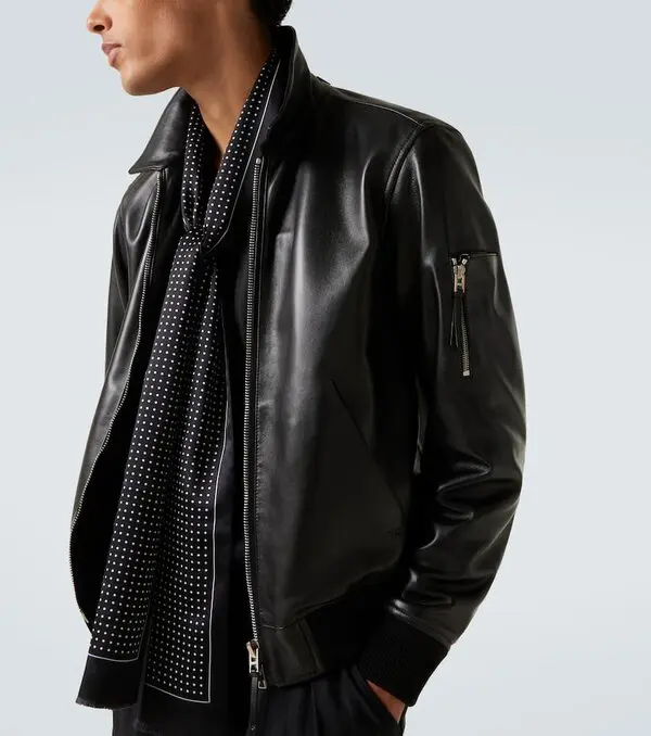 TOM FORD Leather Blouson Jacket