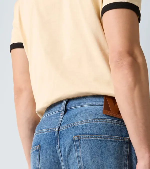 Valentino Garavani Mid-rise Straight Jeans