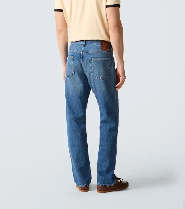 Valentino Garavani Mid-rise Straight Jeans
