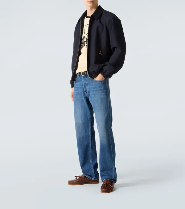 Valentino Garavani Mid-rise Straight Jeans