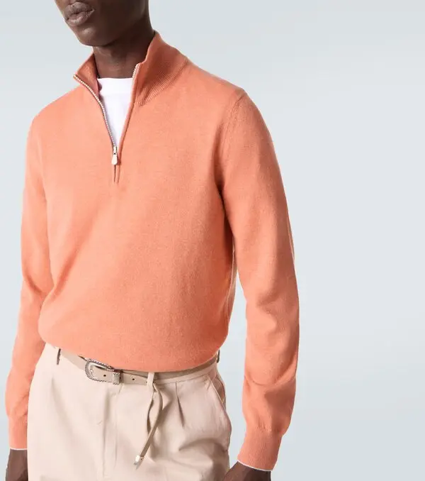 Brunello Cucinelli Cashmere Sweater - Pink