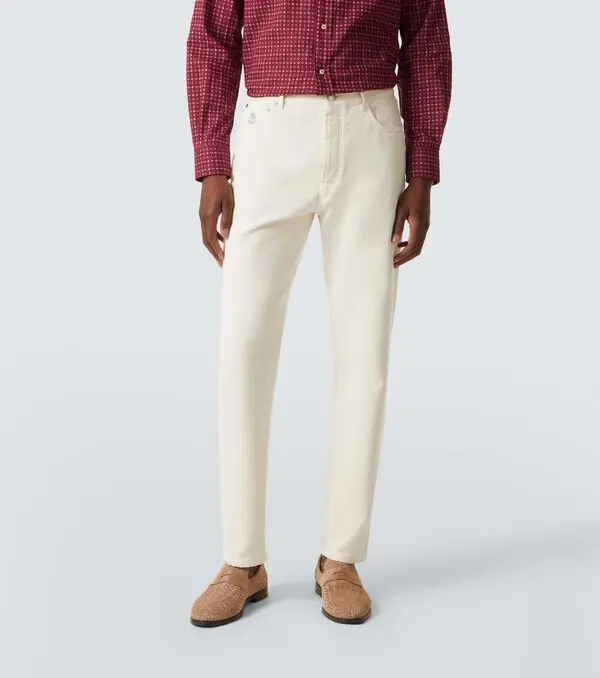 Brunello Cucinelli Mid-rise Straight Jeans