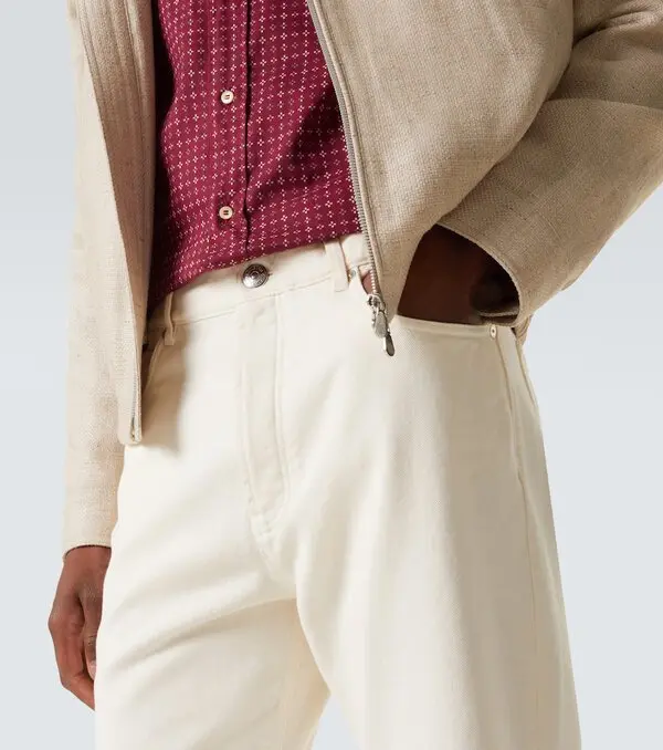 Brunello Cucinelli Mid-rise Straight Jeans