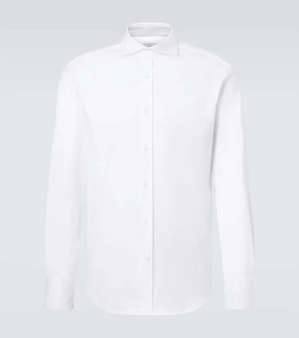 Brunello Cucinelli Cotton Poplin Shirt