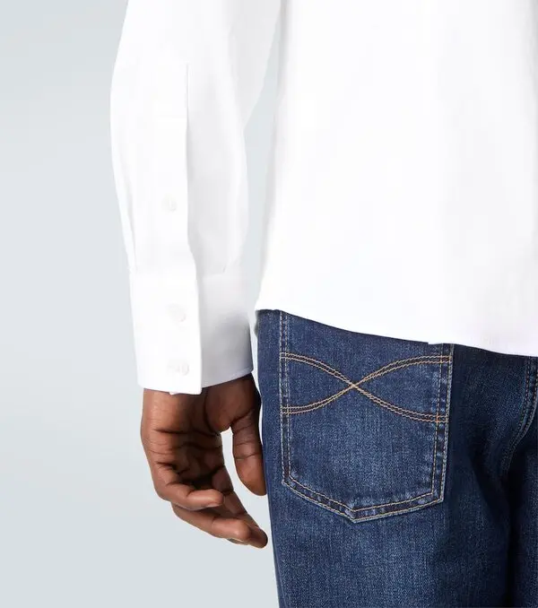 Brunello Cucinelli Cotton Poplin Shirt