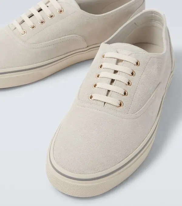Brunello Cucinelli Suede Sneakers - Grey