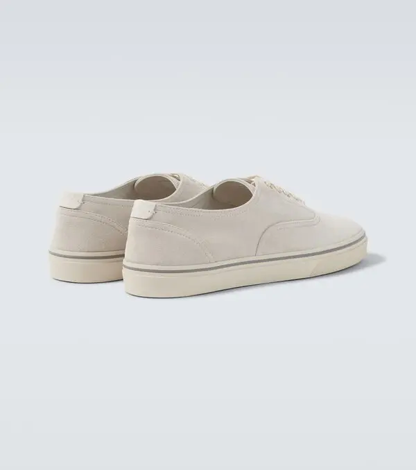 Brunello Cucinelli Suede Sneakers - Grey