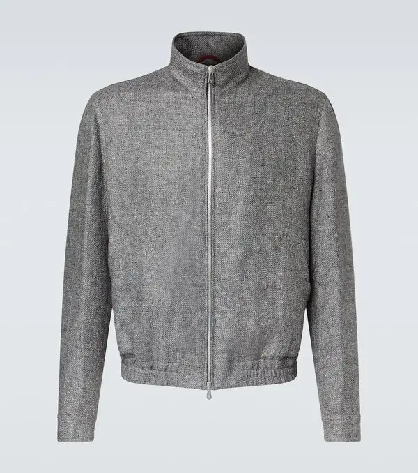 Brunello Cucinelli Silk, Linen And Wool Jacket