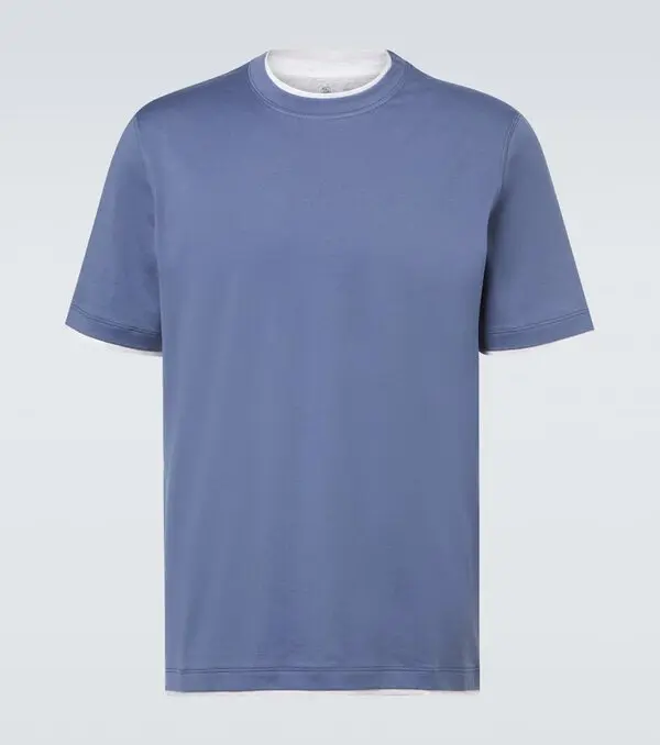 Brunello Cucinelli Cotton Jersey T-shirt