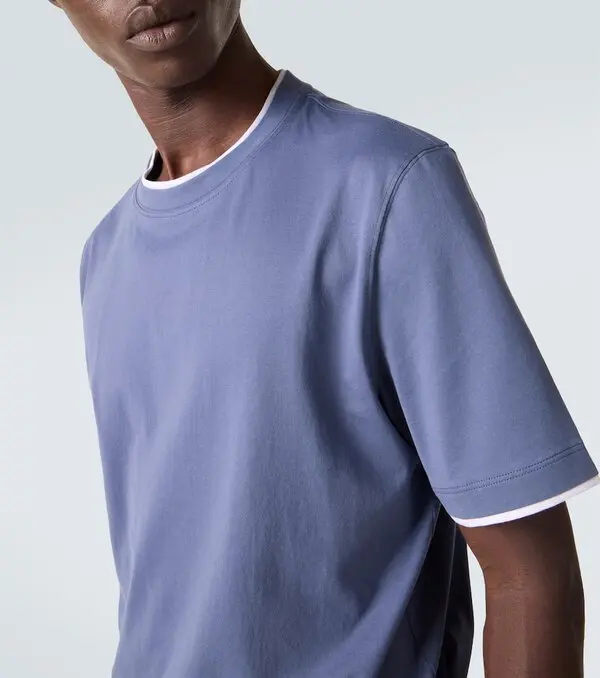 Brunello Cucinelli Cotton Jersey T-shirt