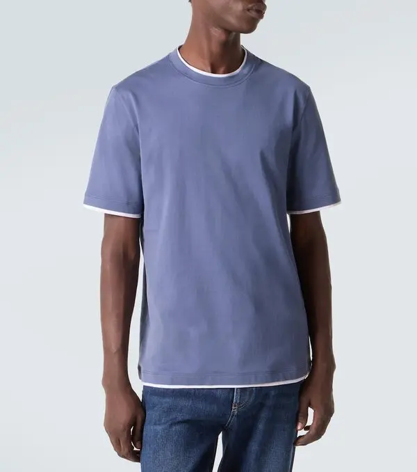 Brunello Cucinelli Cotton Jersey T-shirt