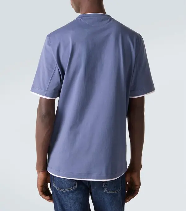 Brunello Cucinelli Cotton Jersey T-shirt