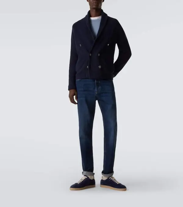 Brunello Cucinelli Suede Sneakers