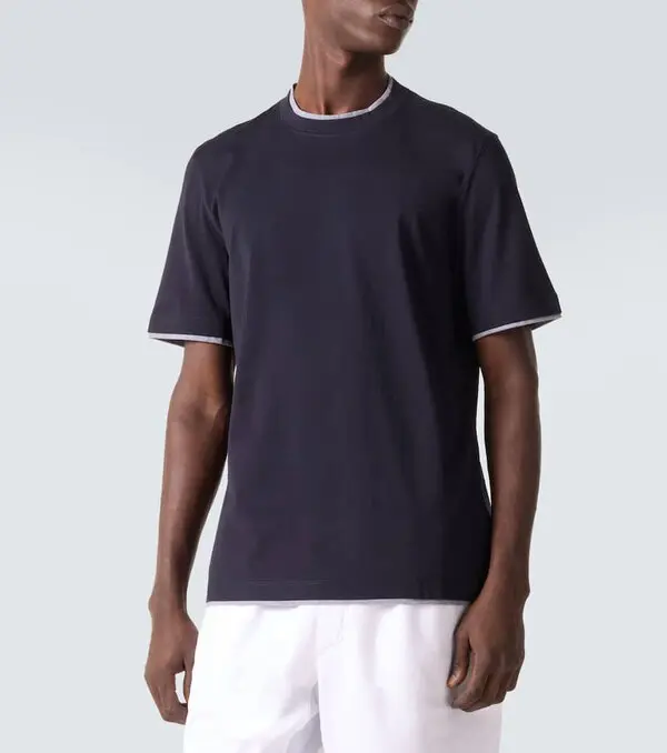 Brunello Cucinelli Cotton Jersey T-shirt