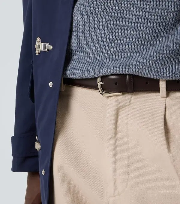 Brunello Cucinelli Leather Belt - Brown