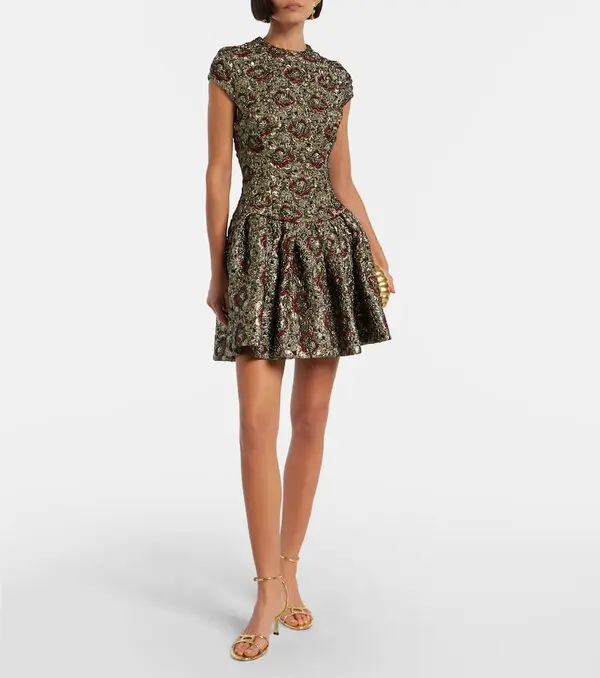 Simkhai Elowen Jacquard Minidress